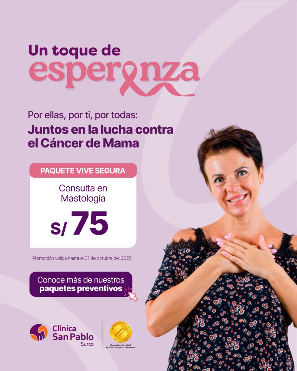 Un toque de esperanza | Clínica San Pablo